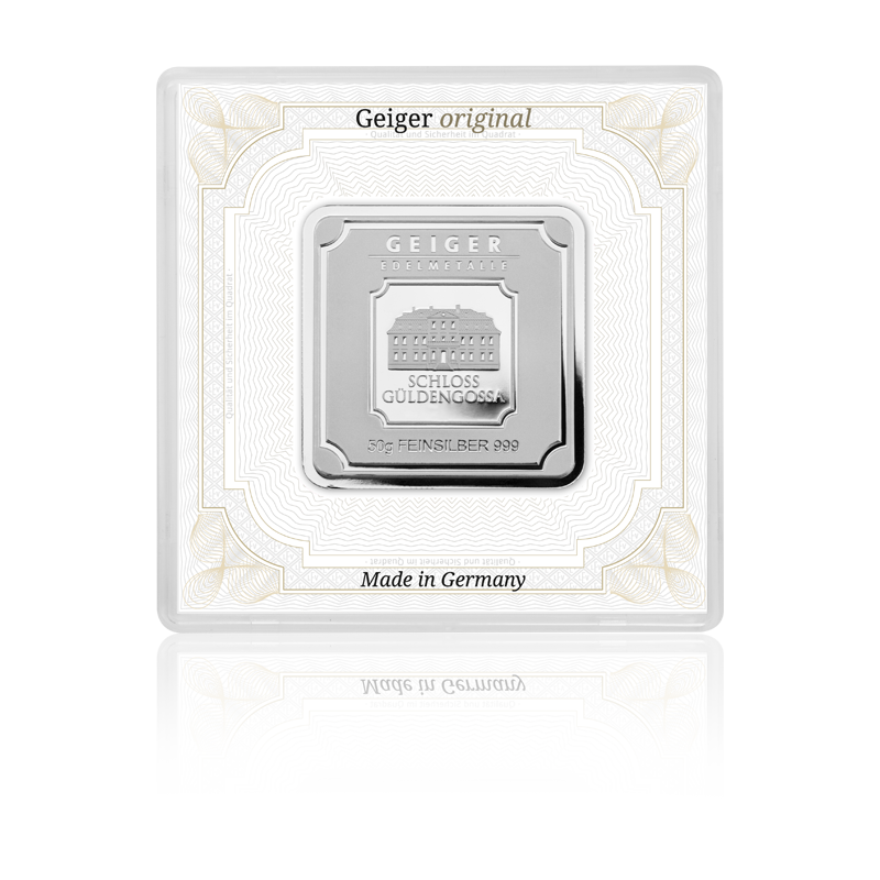 Buy Silver Bars from Geiger Edelmetalle