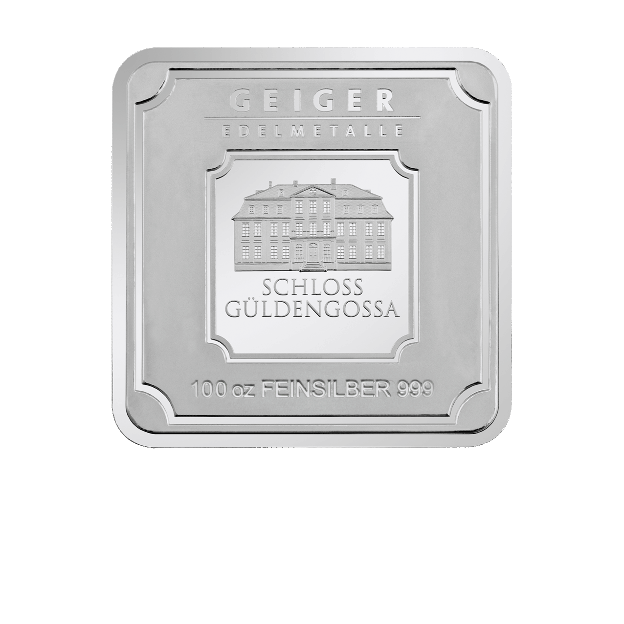 Goldbarren Geiger original - Tube 30 x 1 g .9999 quadratisch